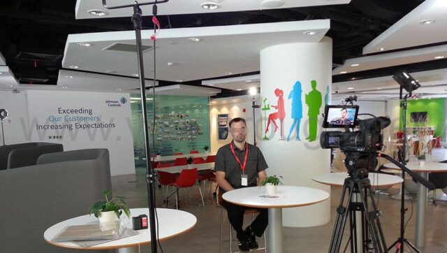 Johnson Control Interview, B-roll Interview July 2013, Shanghai – VR